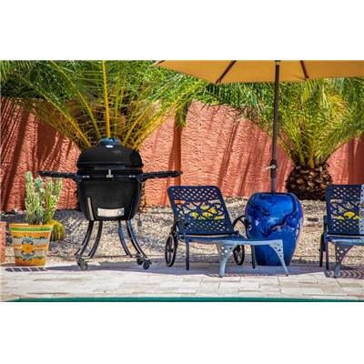 Gourmet-Barbecue | Pit Boss PBK24 Black Ceramic Charcoal Grill